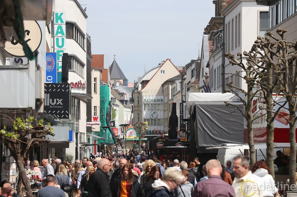 Frühlingsfest 2023 – Paderborn, Innenstadt – Paderline